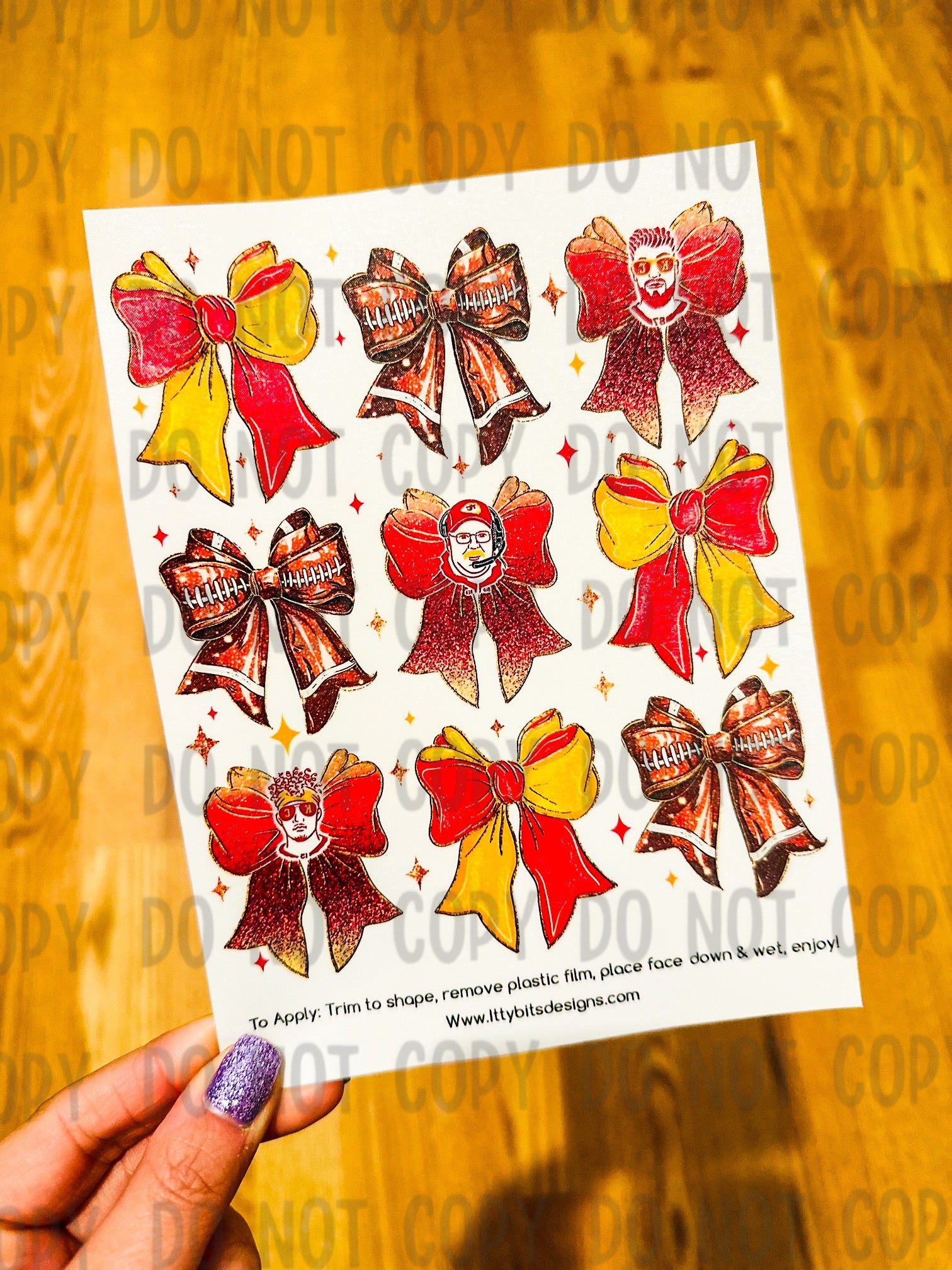 KC Bows Tattoo Set – Itty Bits Designs