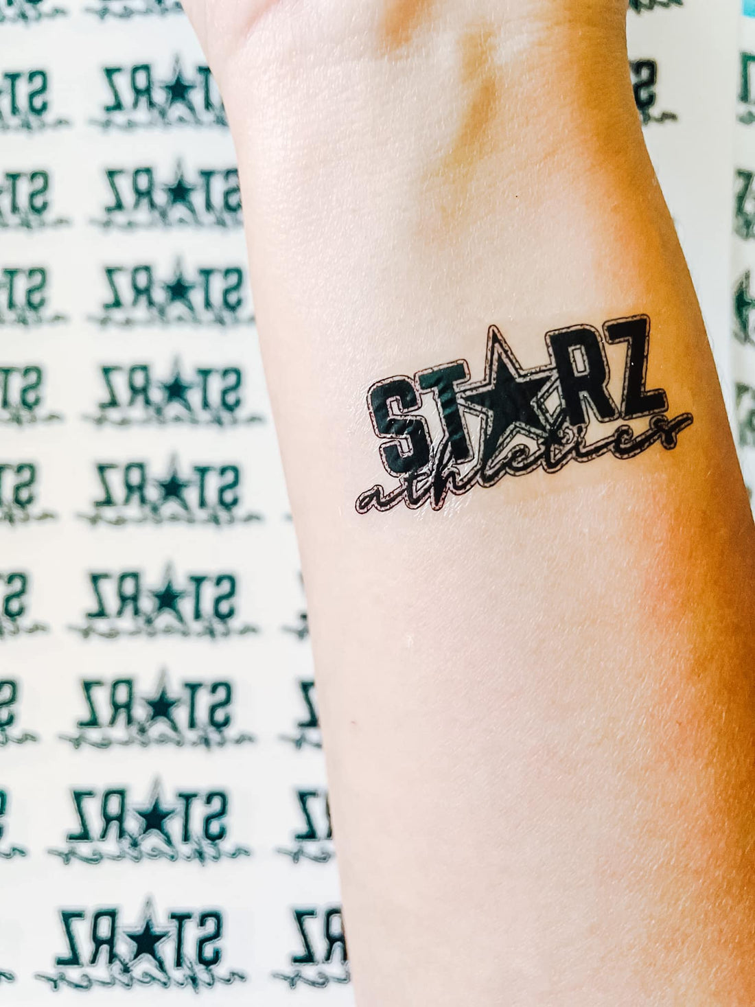 CUSTOM Team Logo/Image Temporary Tattoos - Sheet of 35 – Itty Bits Designs